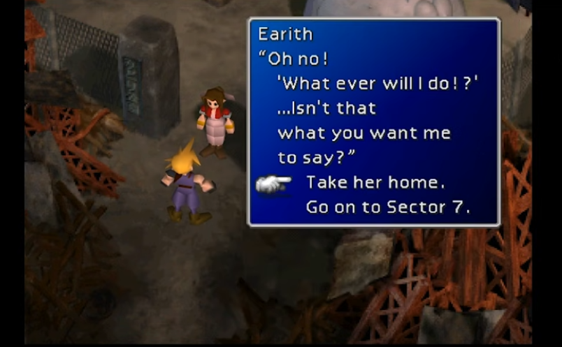 Clerith “Love Love” in FF7’s Debug Room – Earth & Sky: A Cloud x Aeris ...