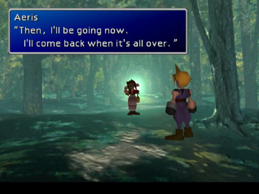 NO PROMISES TO KEEP: Aerith’s Ballad to Cloud (Part 2) – Earth & Sky: A ...